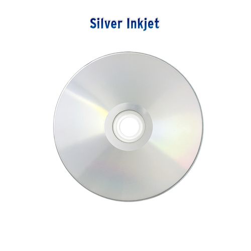 Blank Cd 100 X Epro -R 52X Media - Full Hub White GLOSSY Printable CDR ...